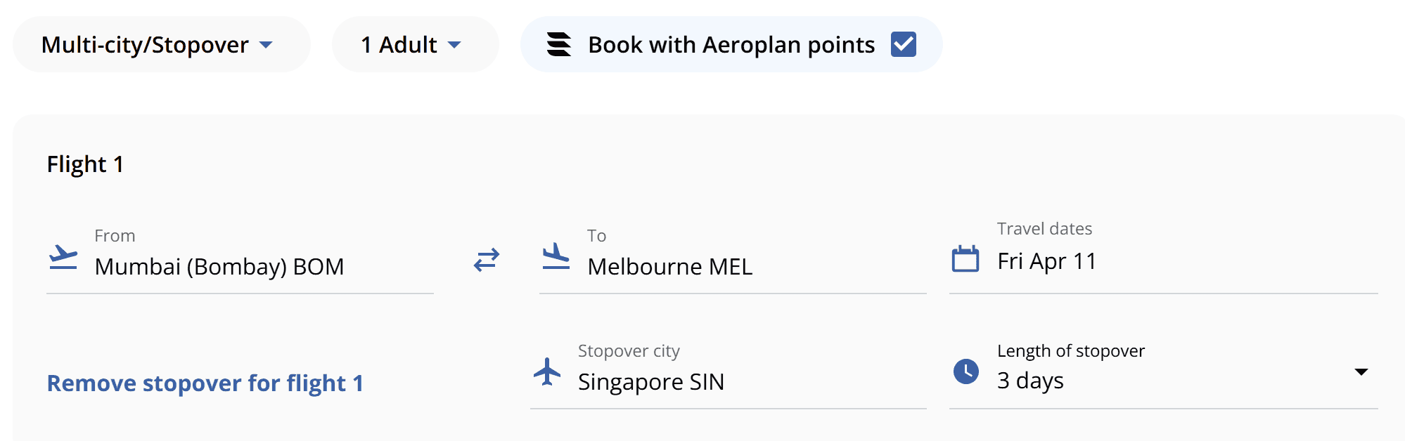 Ultimate Guide to Aeroplan Stopovers on Award Flight - Points Math