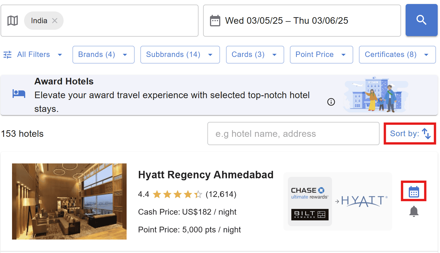 AwardTool: A Handy Award Search Tool - Points Math