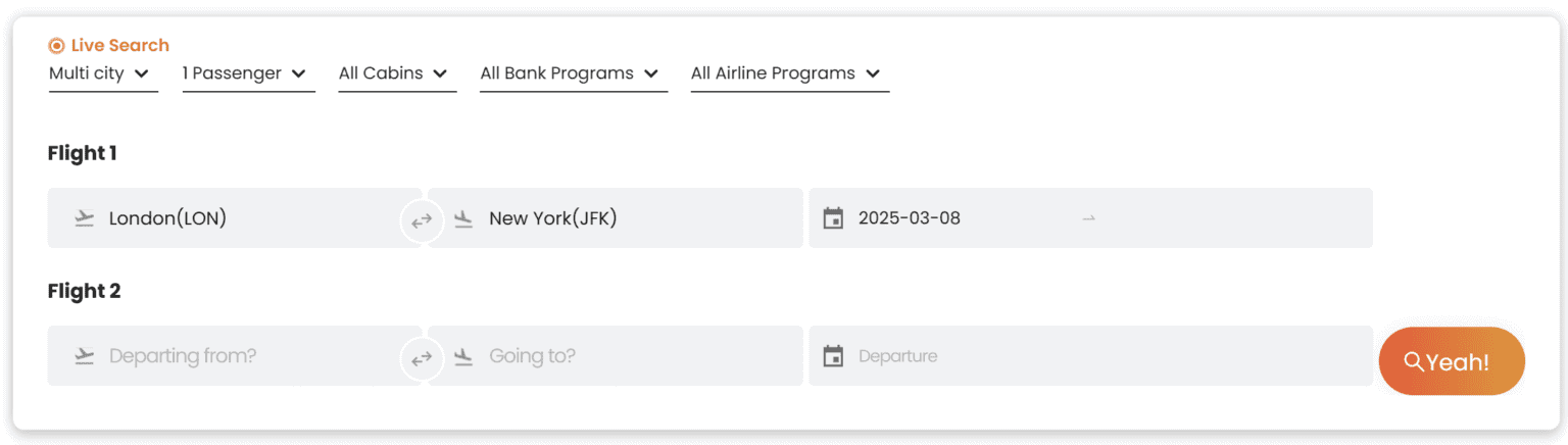 PointsYeah: A Beginner Friendly Award Tool - Points Math