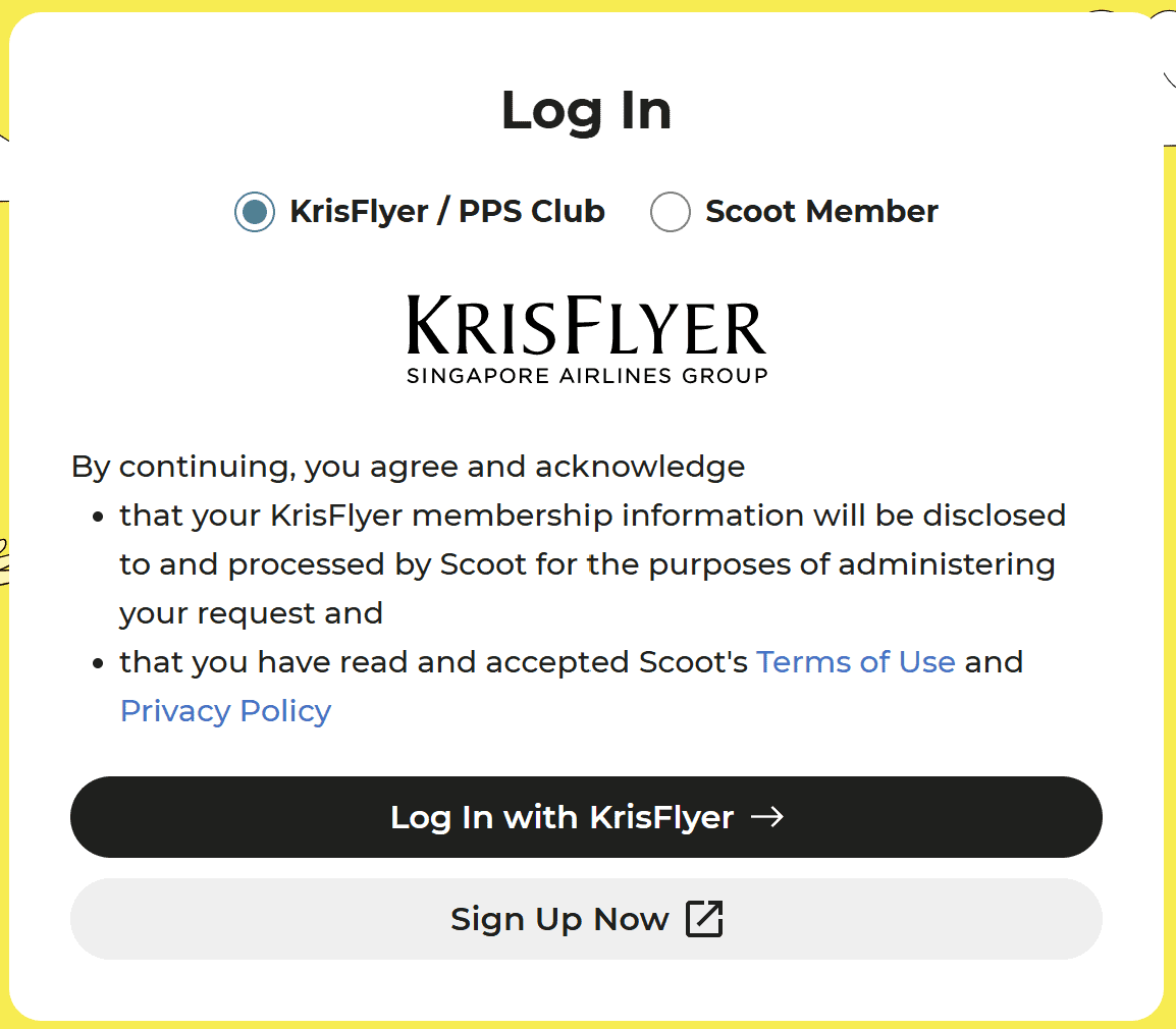 Scoot Award Chart: Redeem Flights From 1,500 KrisFlyer Miles - Points Math