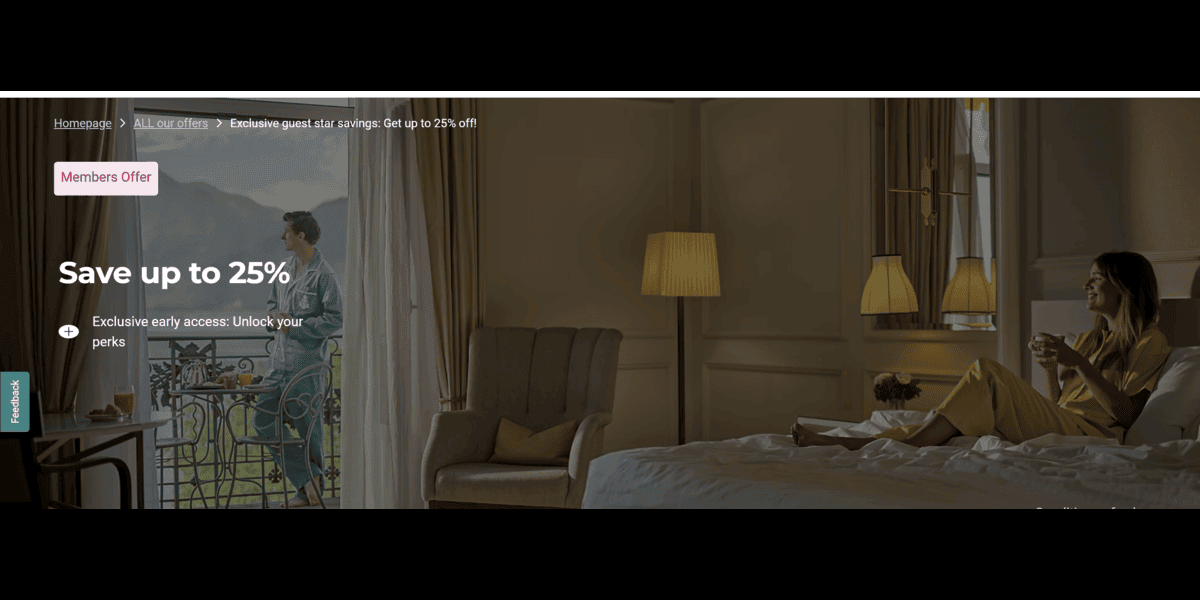 Save up to 25% with Accor Guest Star Savings Promotion